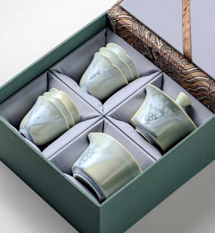 Hand-painted Cherry Blossom Travel Tea Set - FONG'S TEA